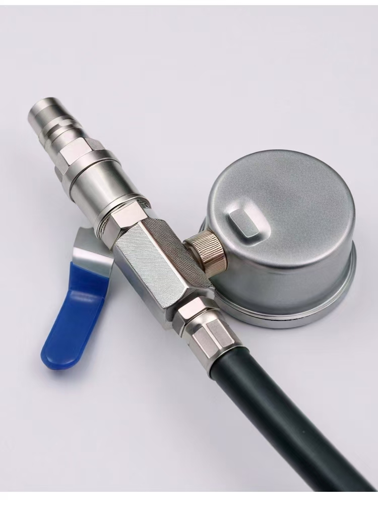 Inflatable fast tire gauge high-precision air pressure gauge with ...