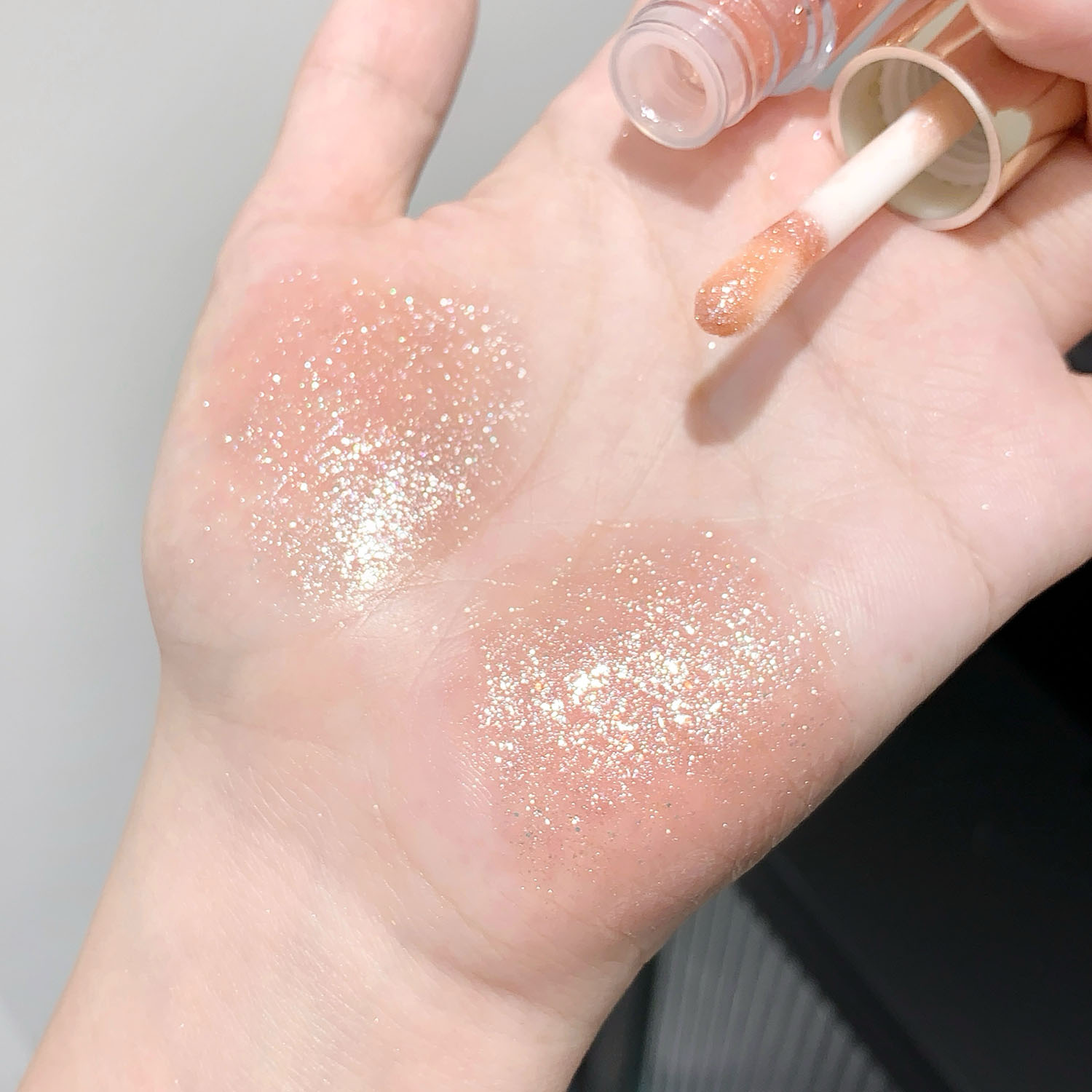 Waterproof Sparkling Lip Gloss, Glitter Lip Moisturizing Lip Glaze With ...