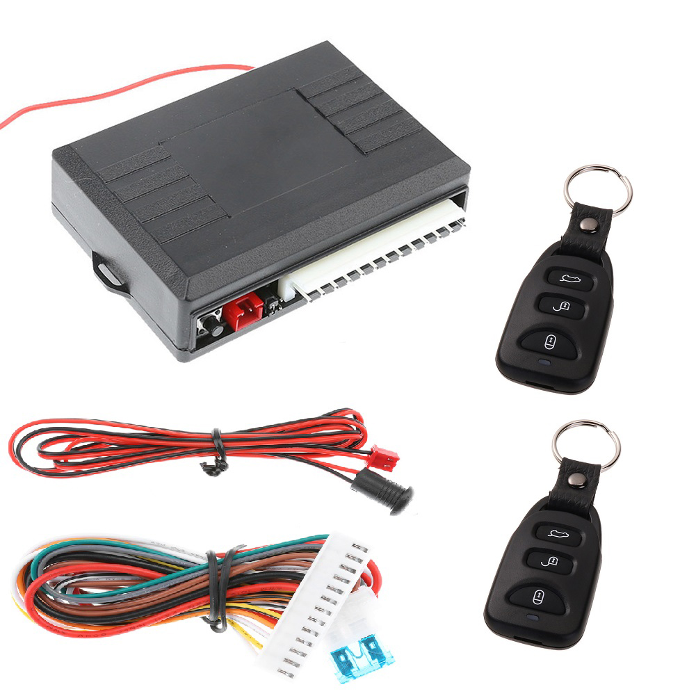 Universal Car Alarm Systems Auto Remote Central Kit Door Lock 315MHz ...
