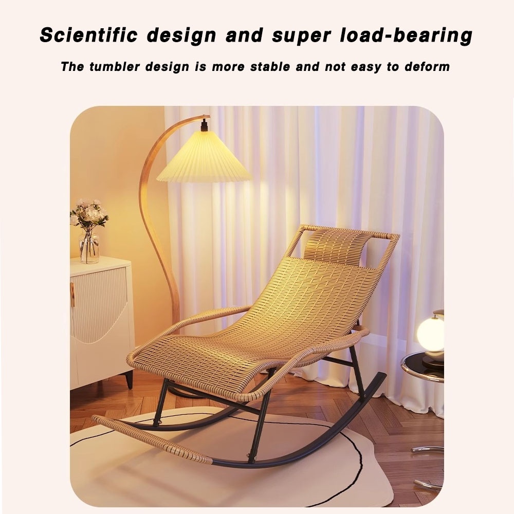 Comfortable Rattan Chair Rocking Chair Racking Chair For Adul ...