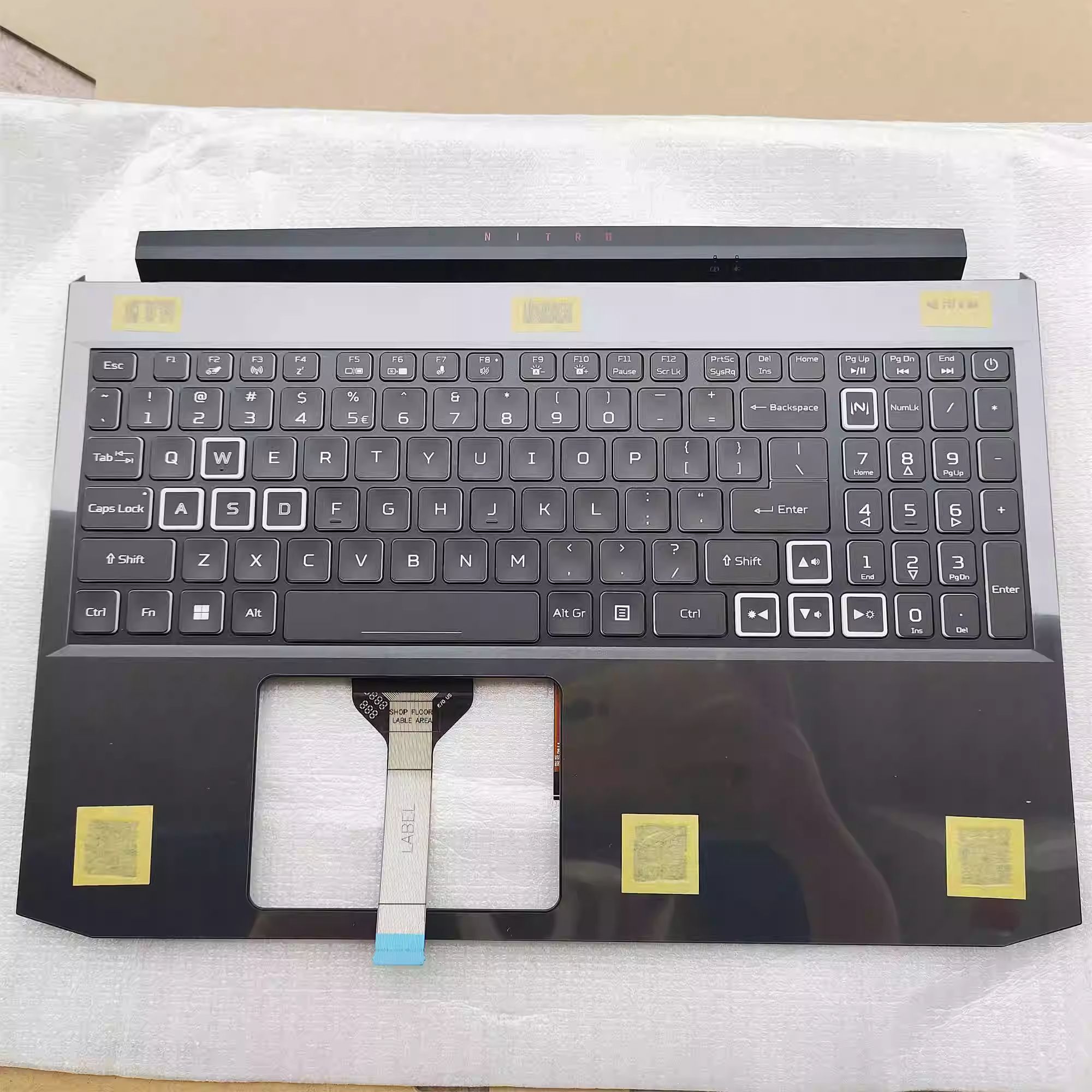 NEW keyboard upper case for ACER Nitor5 AN515-55 45 56 57 N18C3 N20C1 ...