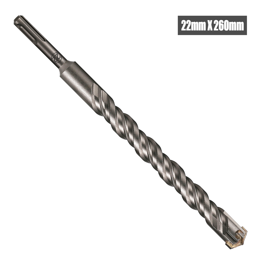 1Pc Concrete SDS Plus 6-25mm bit Cross Cutter head double auger Hammer ...