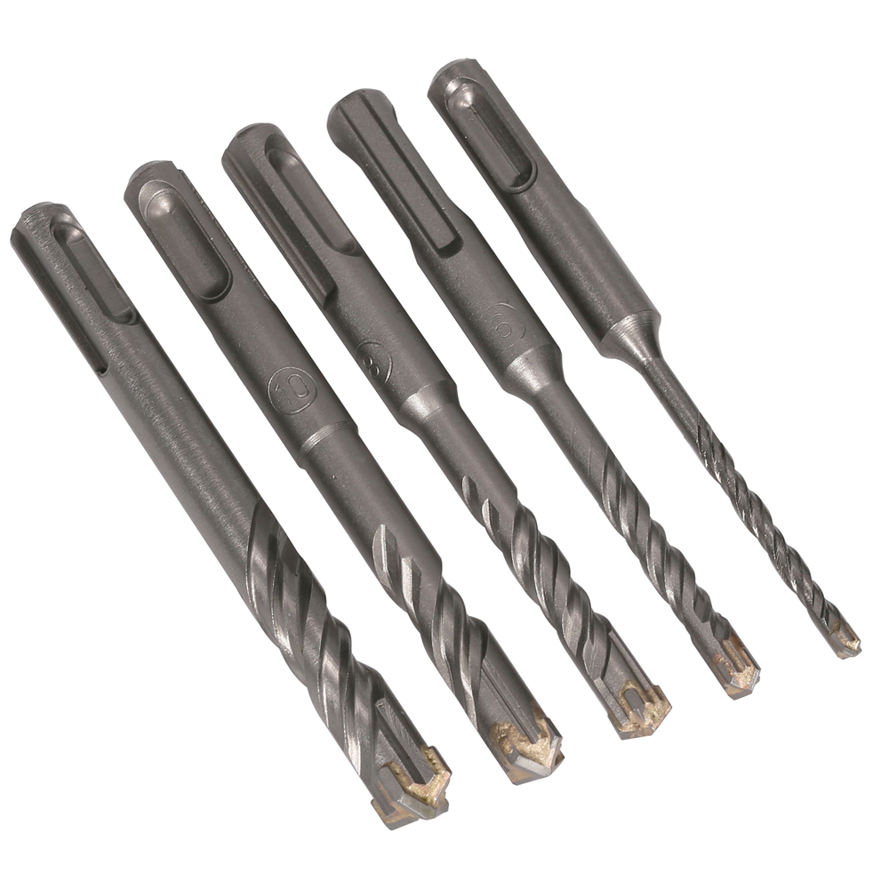 1Pc Concrete SDS Plus 4-12mm bit Cross Cutter head double auger Hammer ...