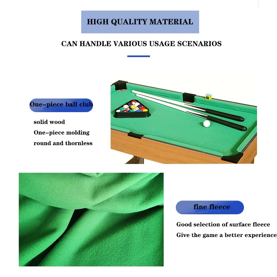 COD Mini billiard Table sefor Kids wooden with tall feet pool table ...