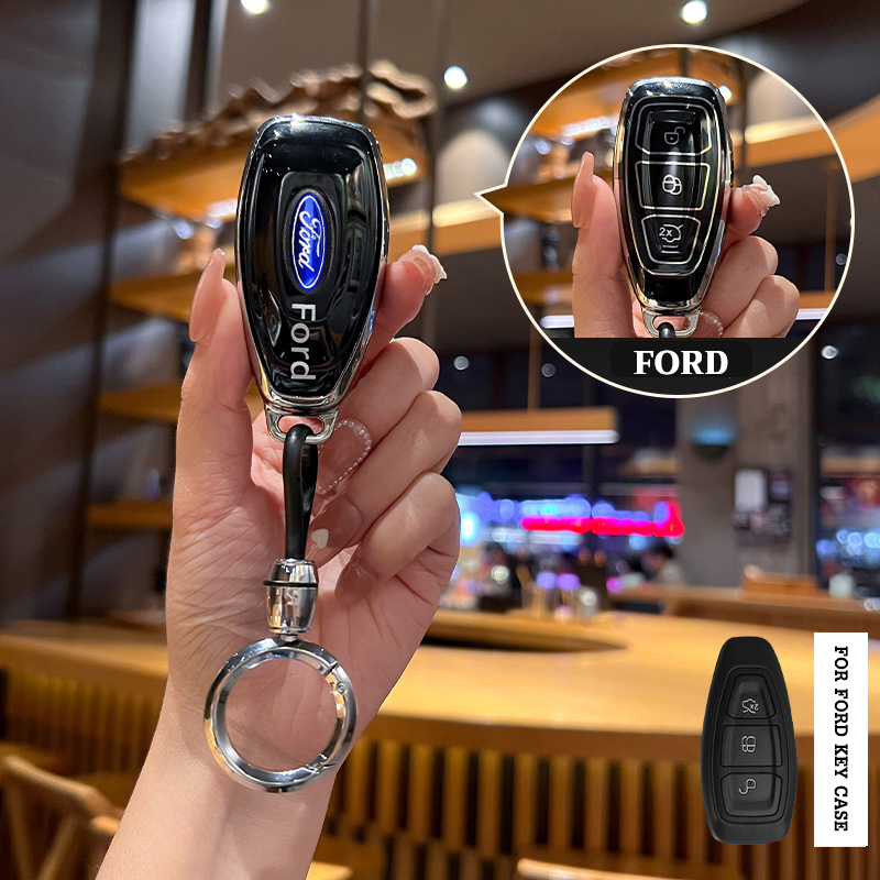 Ford car TPU smart key case Ford ecosport/focus/fiesta car key cover ...