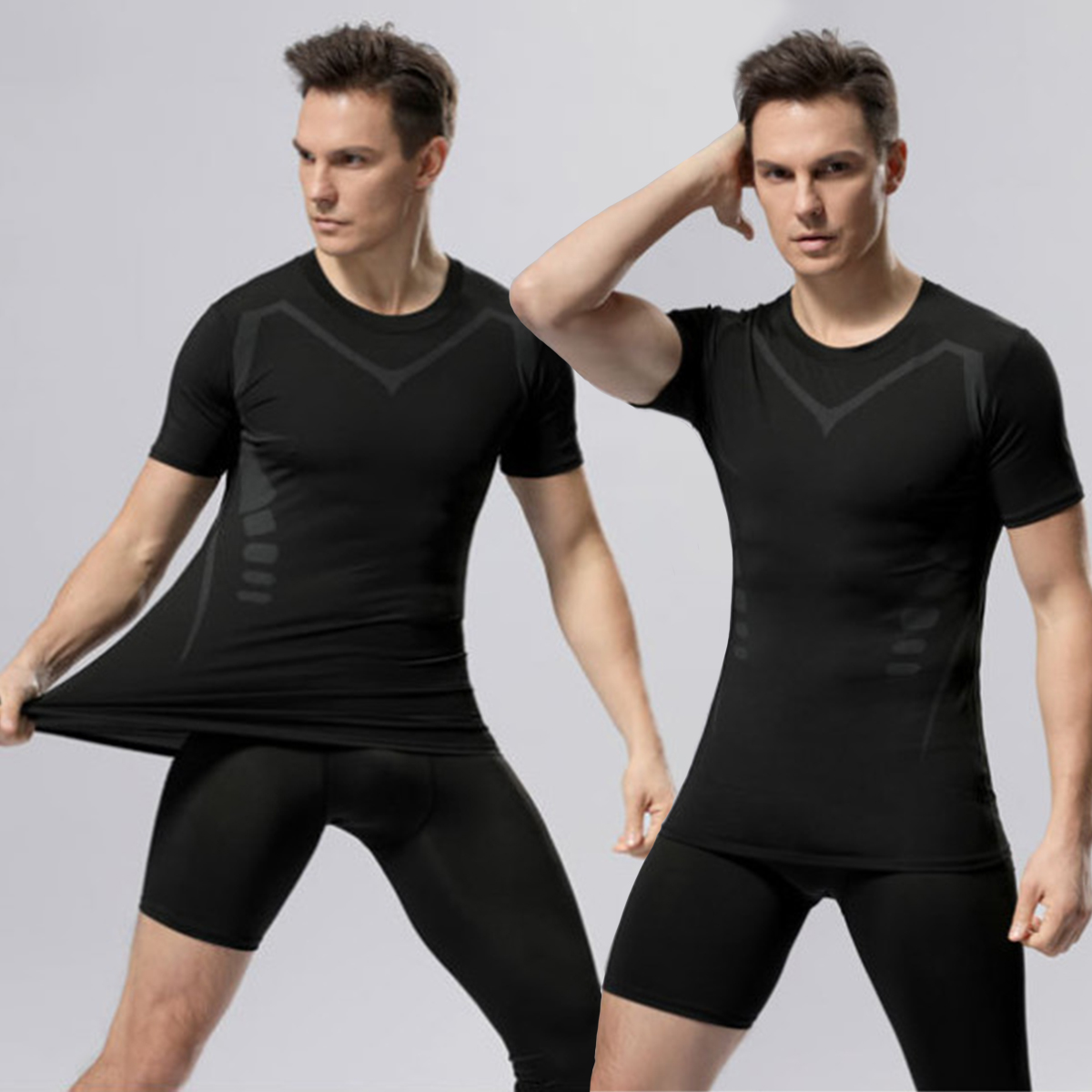 Psyche Combat Vest Shirt Compression Sando For Men Running Basketball ...