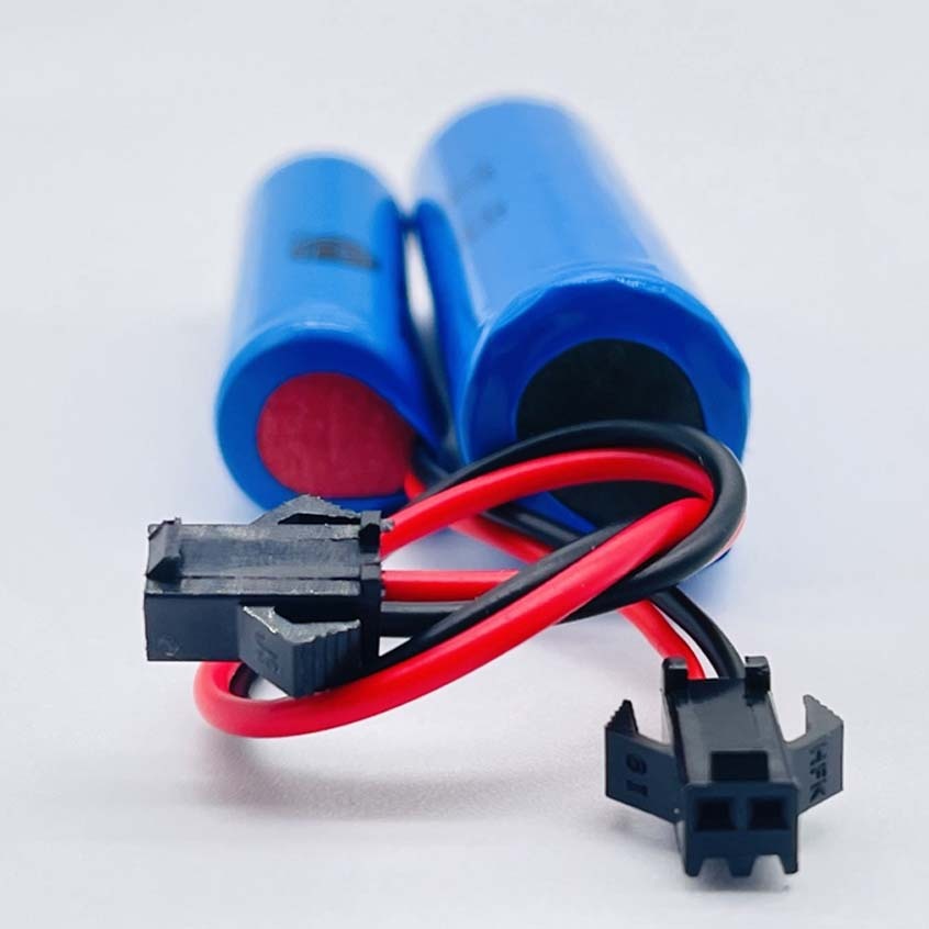 18650 1200mAh/14500-800mAh 3.7V Li-ion Rechargeable toy Battery- SM-2P ...