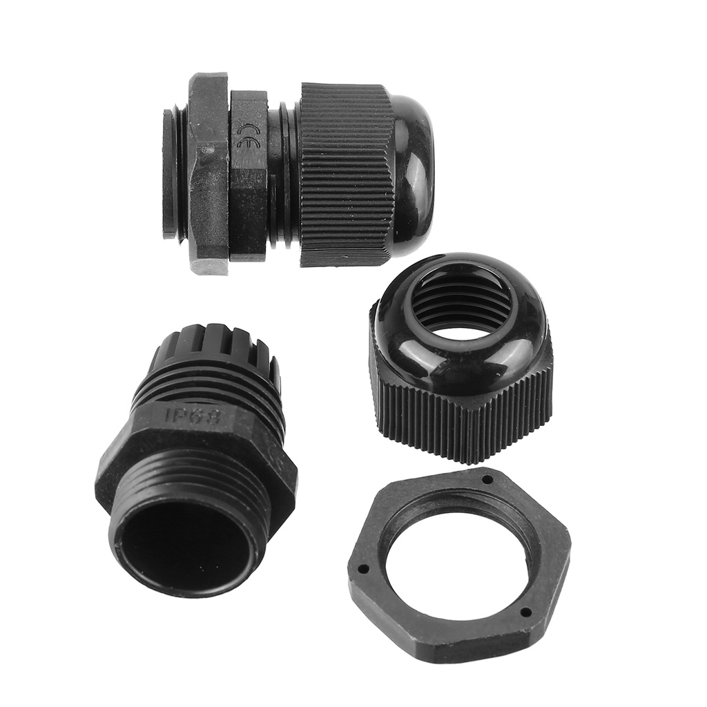 New 20pcs M20 Cable waterproof connector 20mm Nylon Cable Gland ...