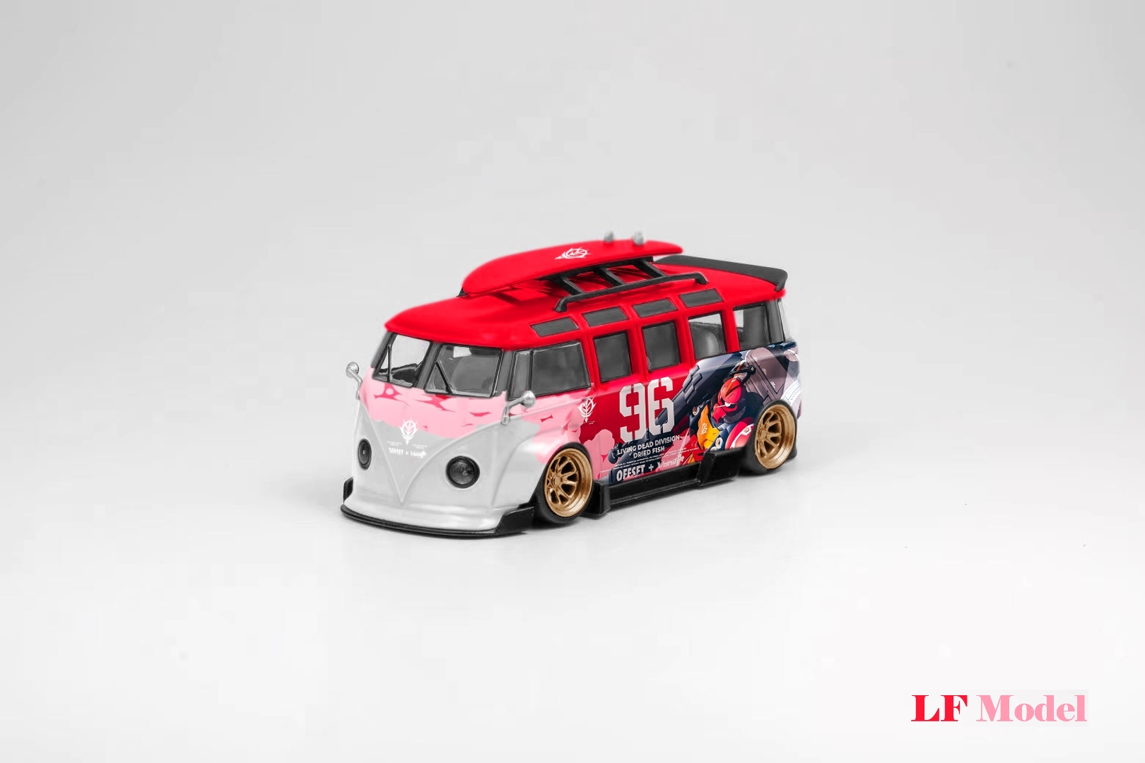 LF Model 1:64 Moldel Car VW T1 Kombi Alloy Die-Cast Vehicle | Shopee ...