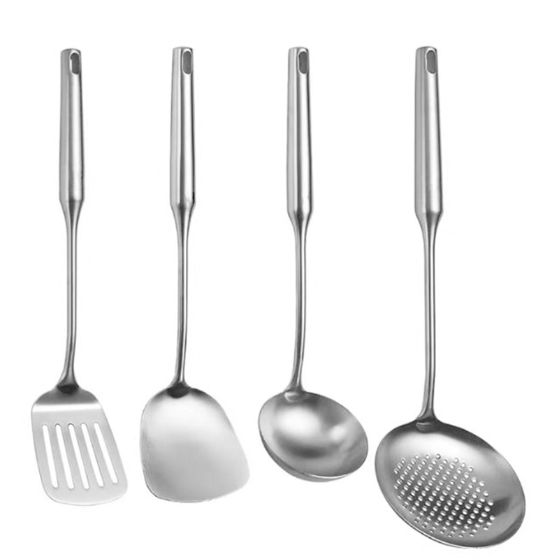 304 Stainless steel wok spatula/wok Soup Ladle/Spatula/Stir Spoon Soup ...