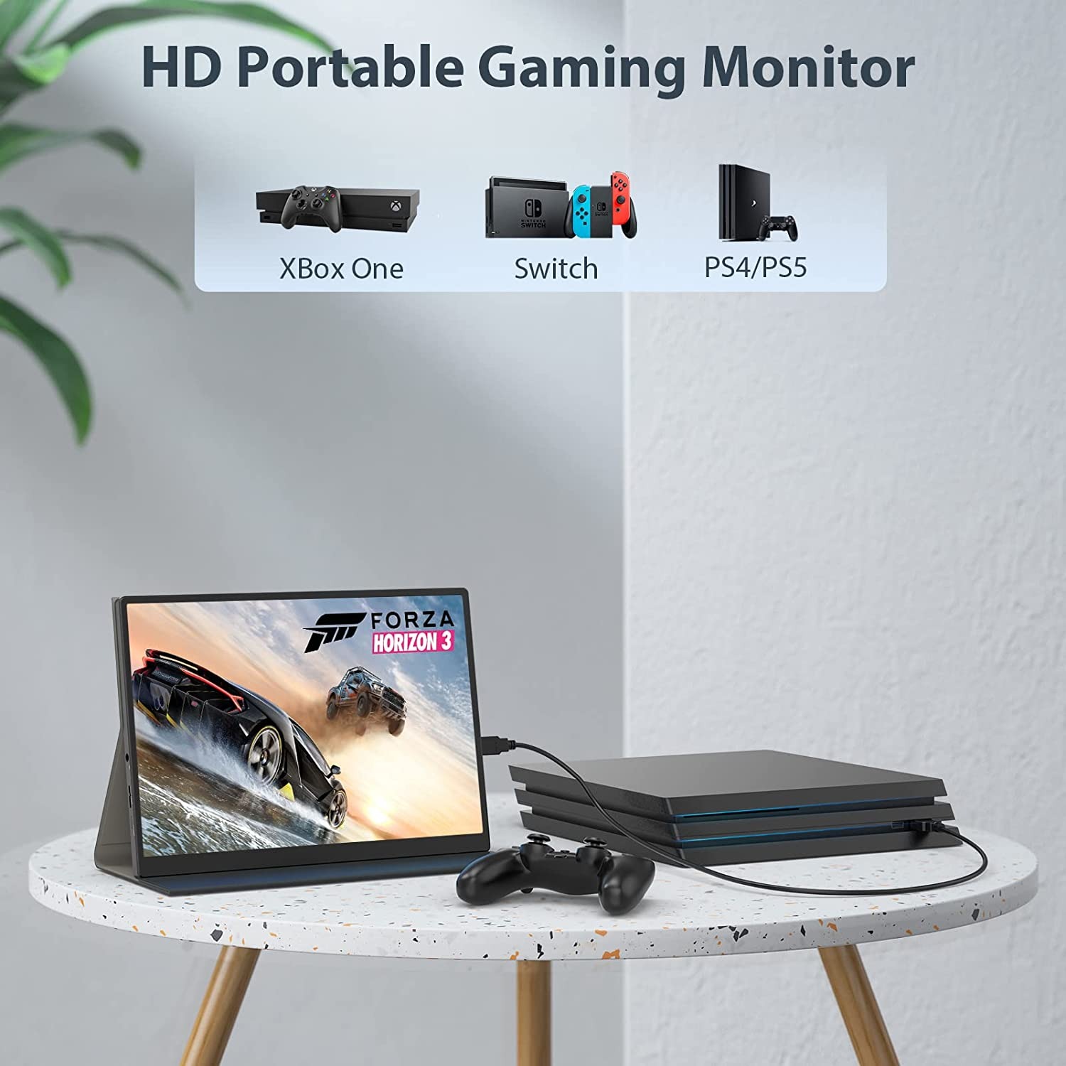 Eyoyo 10.5 inch Small Monitor 1280P, USB-C Portable Laptop Monitor with ...