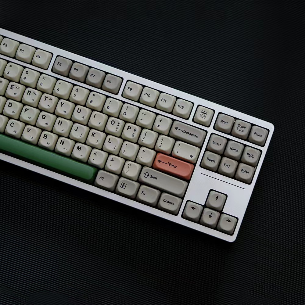 9009 Keycaps XOA MOA Profile Keycap Korean English PBT Dye Sublimation ...