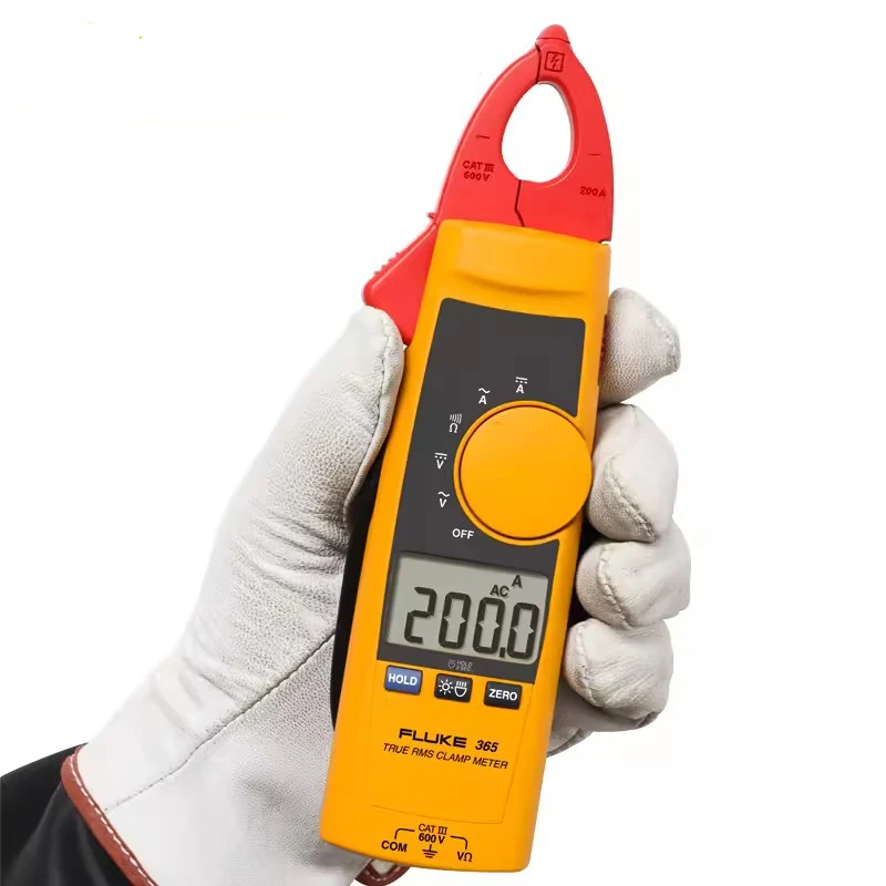 Fluke 365 True RMS Clamp Meter with Detachable Jaw,Data Hold,600V AC DC ...