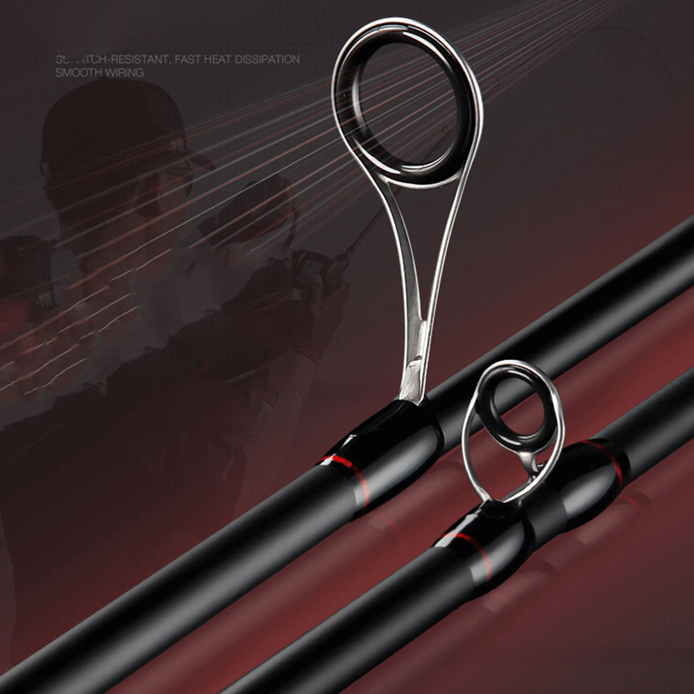 FUJI ''O'' Guide Rings 1.68m/1.8m/1.98m/2.1m Power Flexible Fishing Rod ...