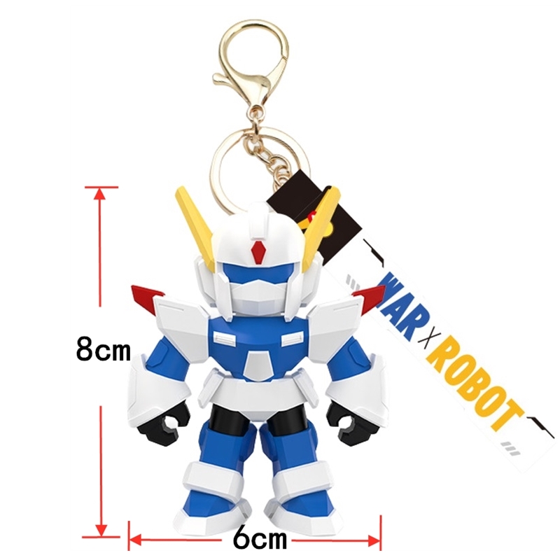 GUNDAM Keychain Rubber Small Pendant Char Aznable Key Chains Japanese ...