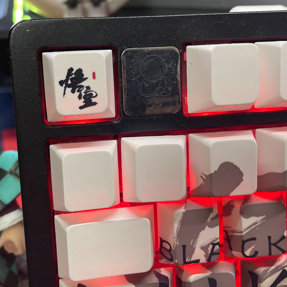 Wukong Keycaps Side Print Backlit keycaps Cherry Profile PBT Dye ...