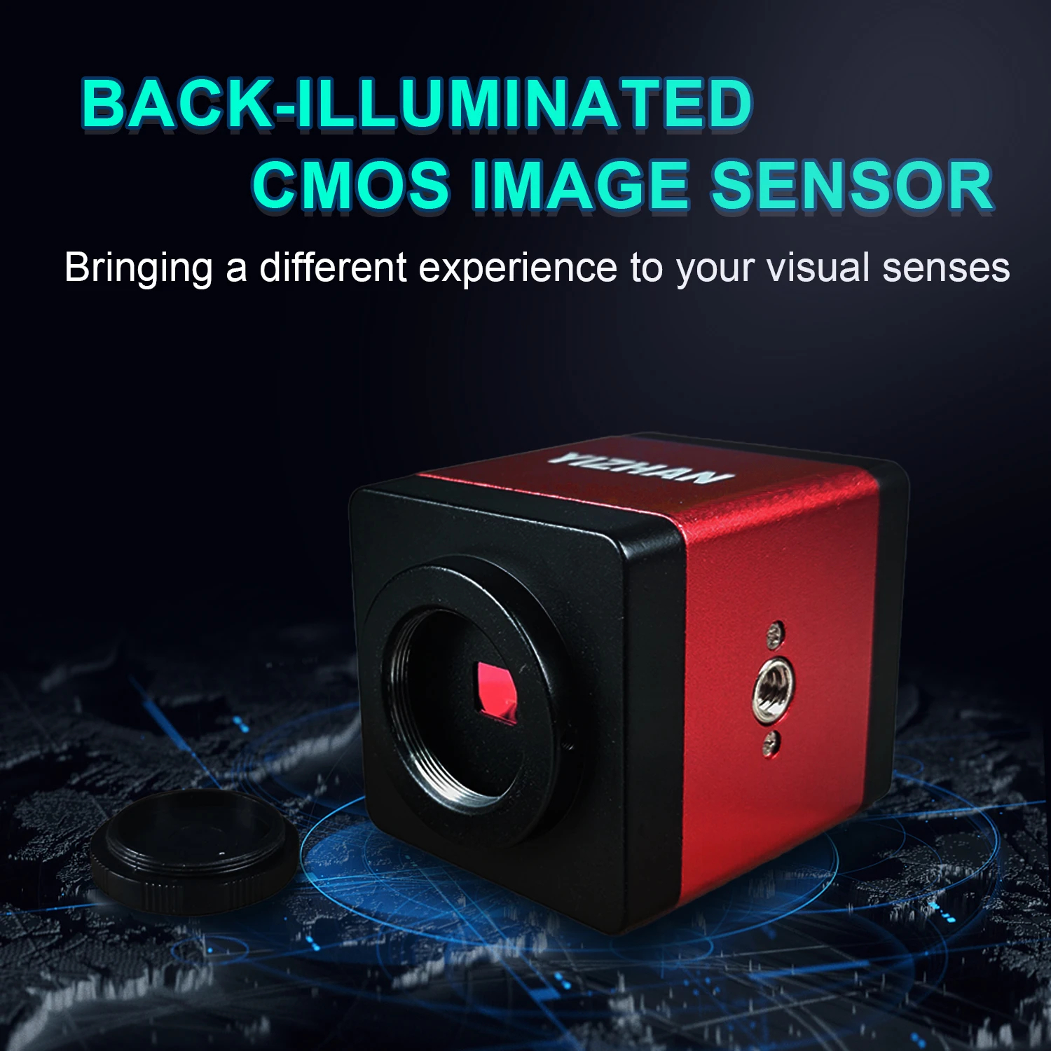 YIZHAN 1080P 13MP 130X FULL HD Industrial Microscope C-Mount Digital ...