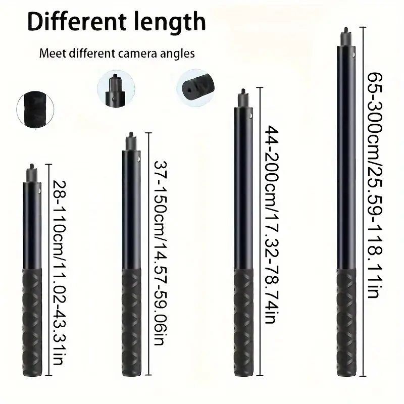 Invisible Selfie Stick for Insta360 X4 one X3 X2 Selfie Stick Bullet ...