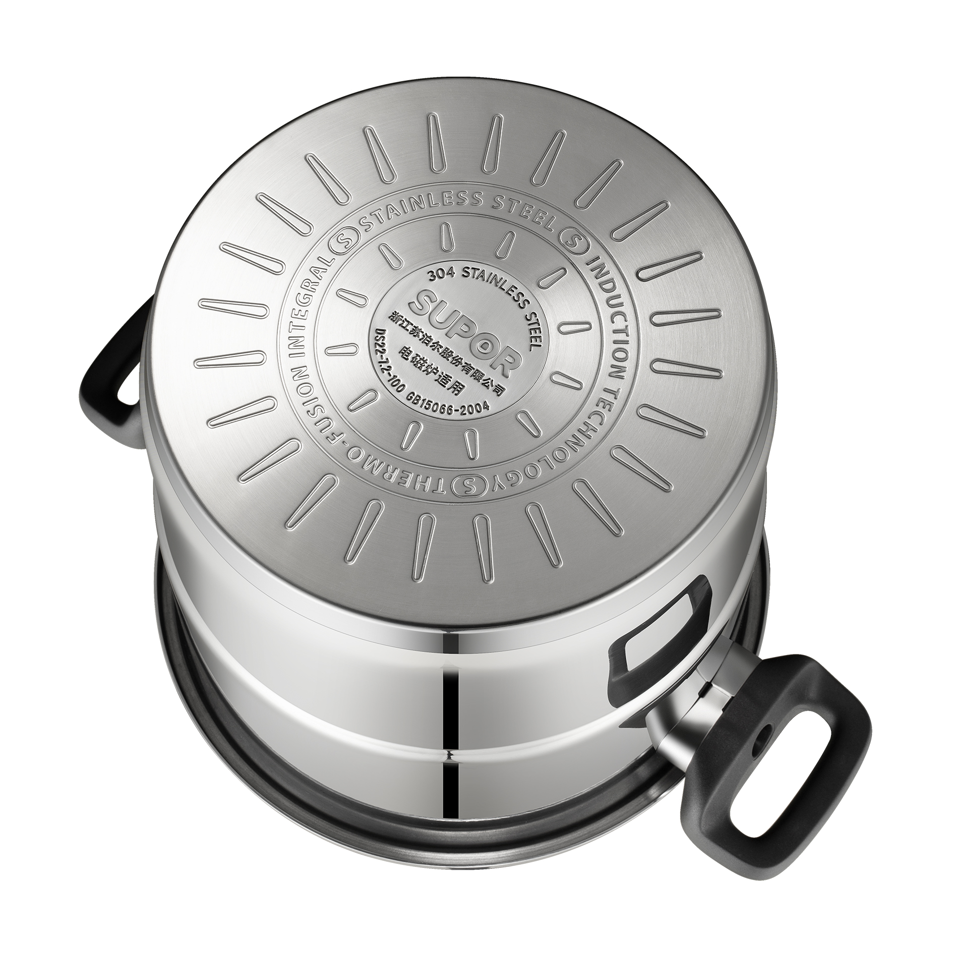 Supor Original 304 Stainless Steel Pressure Cooker Heavy Duty 7.2L With ...