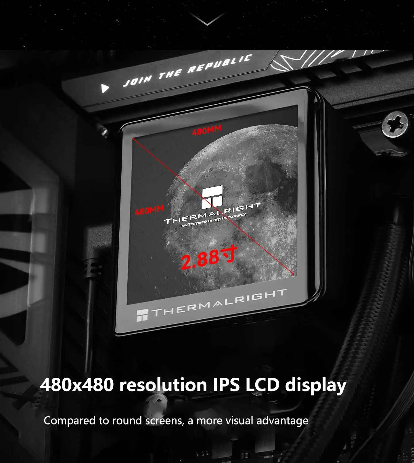Thermalright Frozen Vision 240/360 White CPU All in one Water-cooled ...