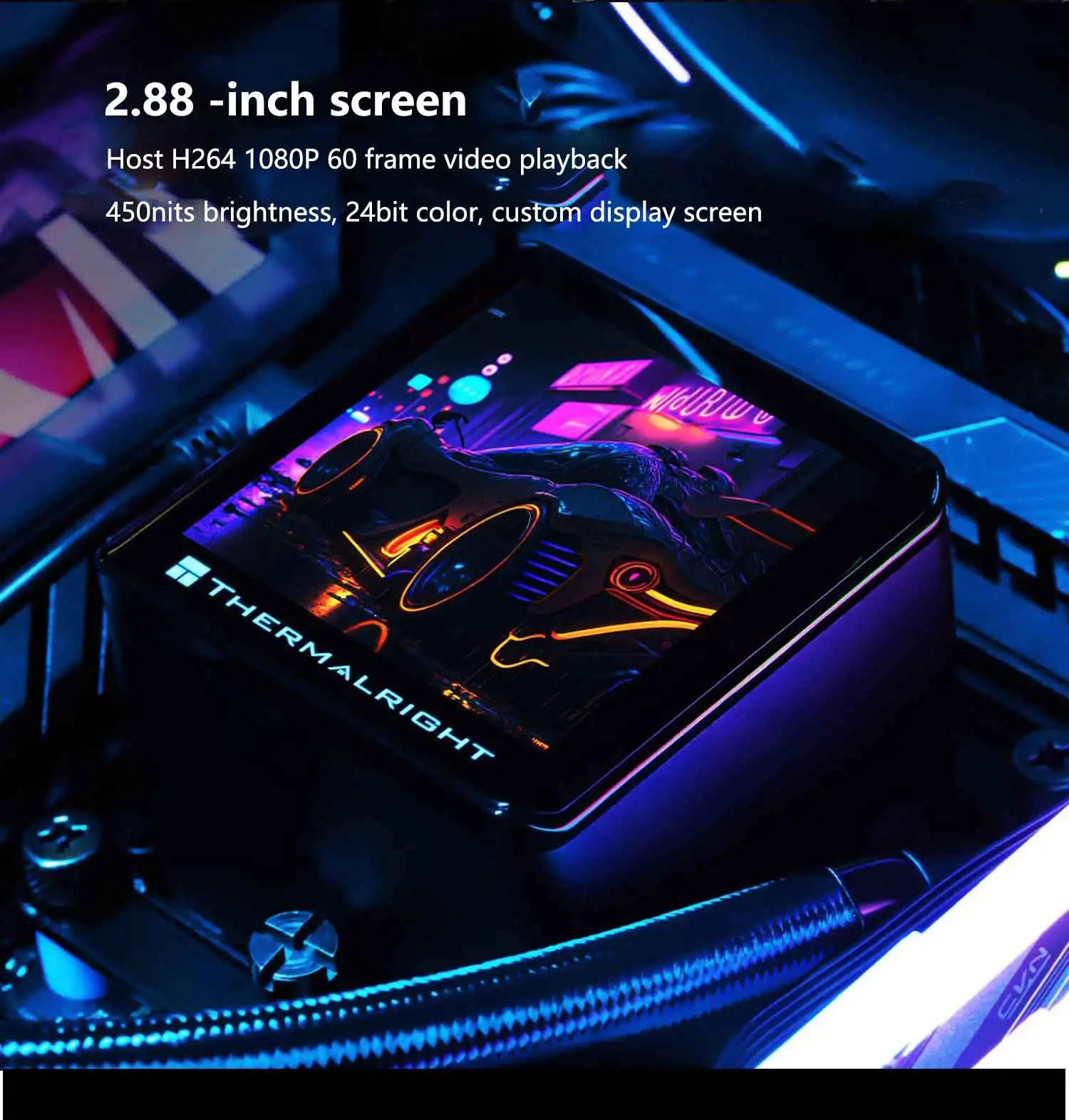 Thermalright Frozen Vision 240/360 White CPU All in one Water-cooled ...
