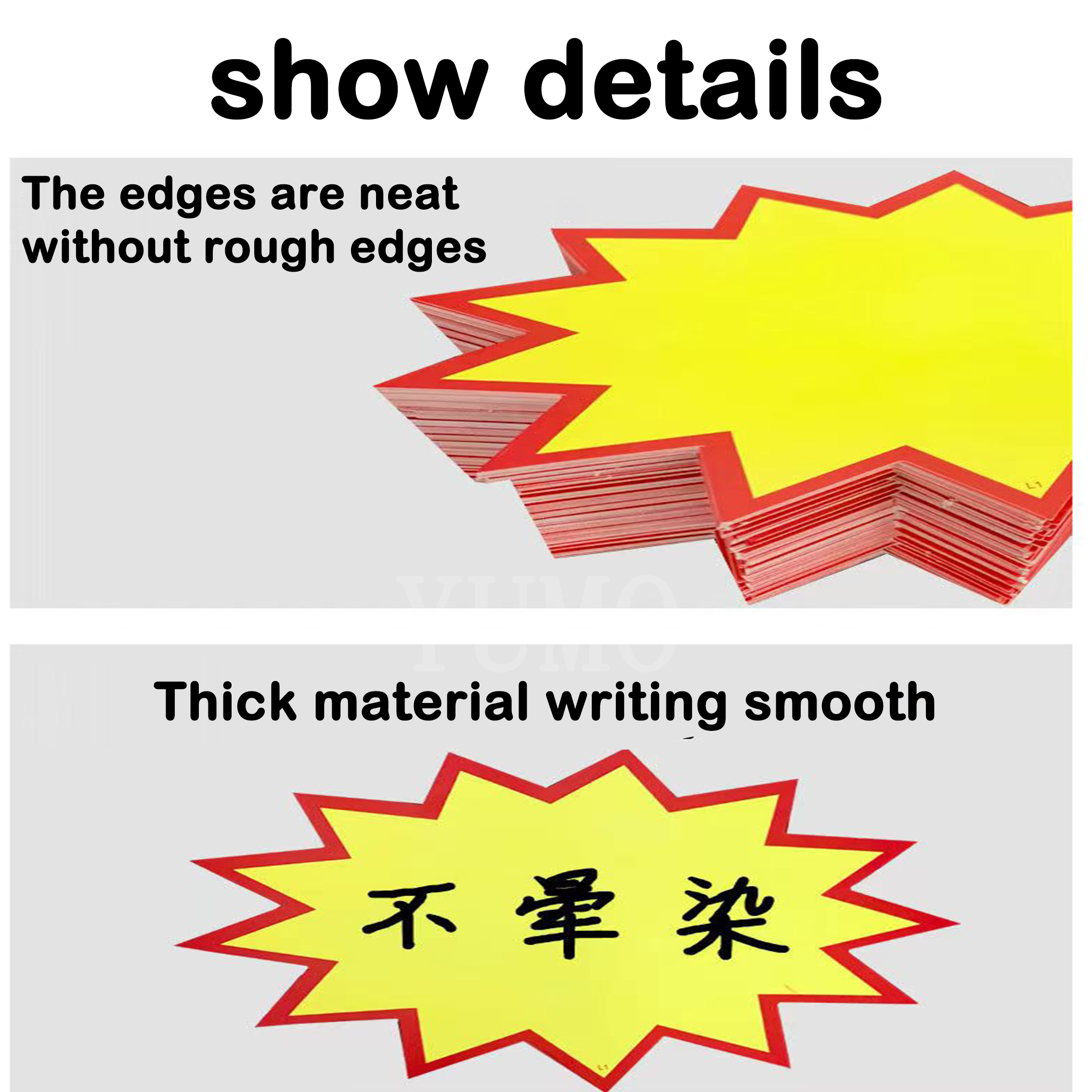 10pcs/set Advertising Paper Promotional Label Goods POP Price Tag Price ...