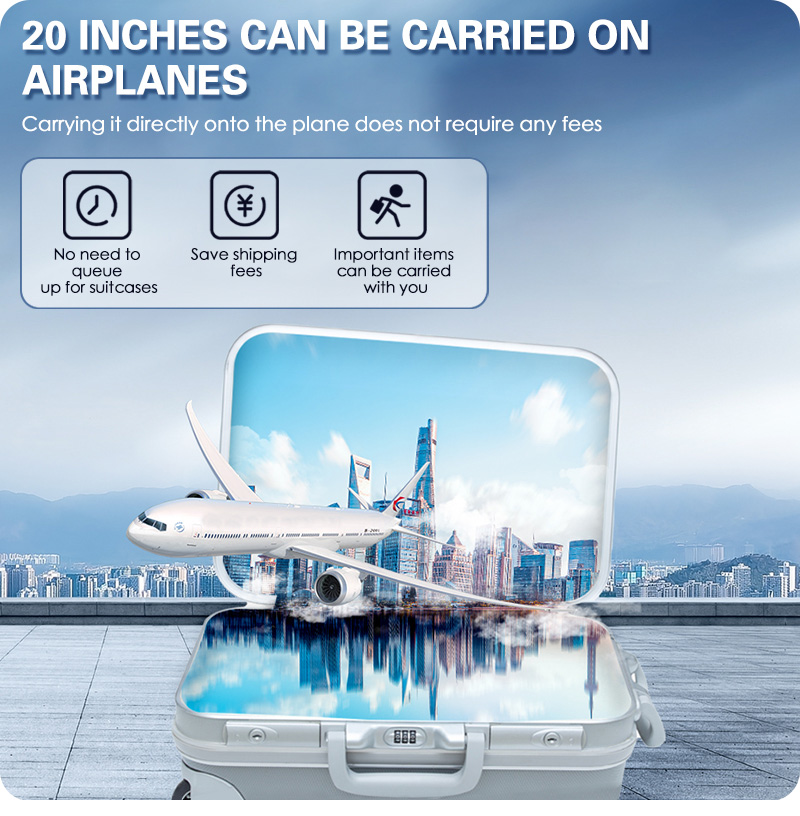 Luggage Travel Bag 18-30Inch Luggage 7kg Maleta Travel Bags Suitcase ...