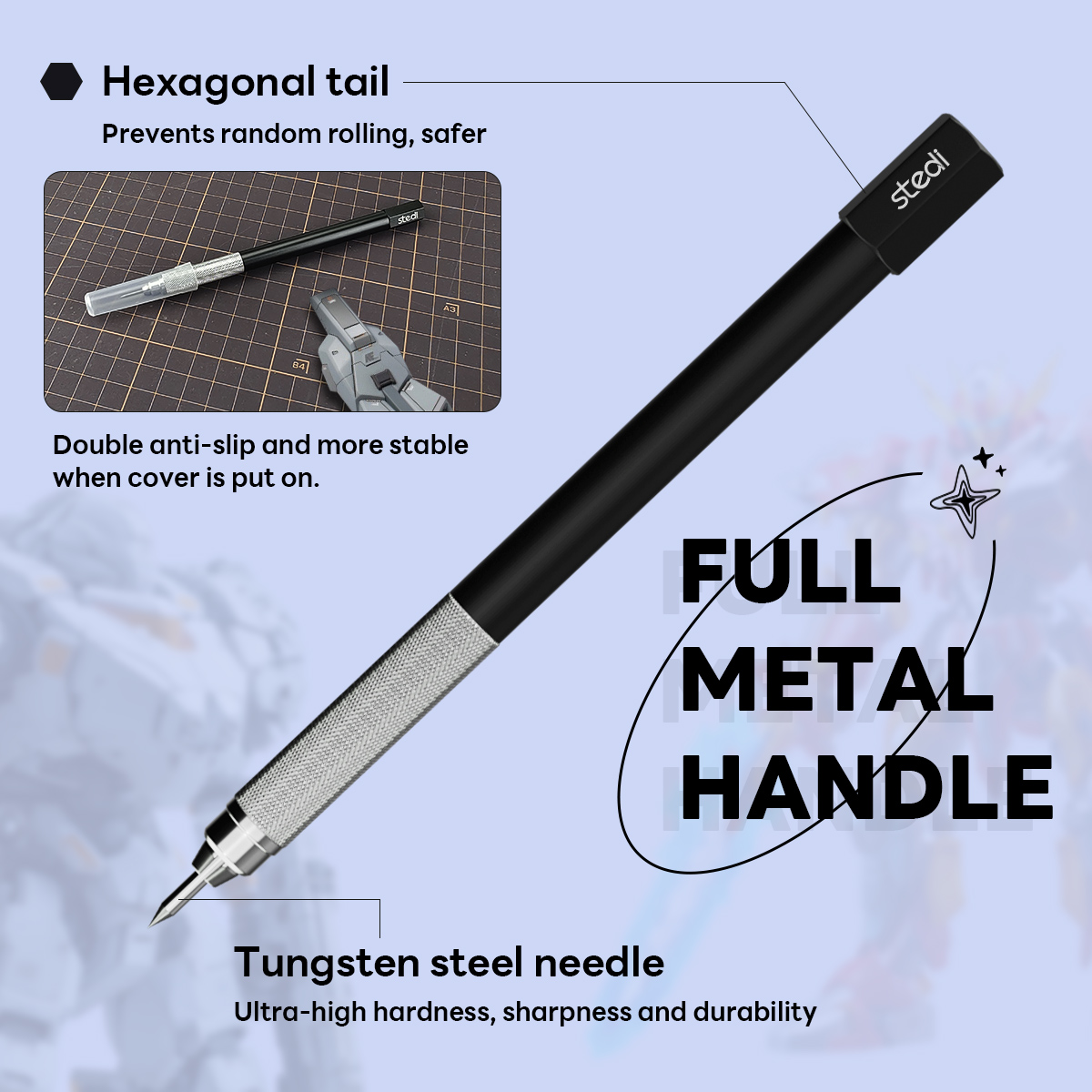 Stedi Tungsten Steel Engraving Needle Set Model Engraving Auxiliary ...