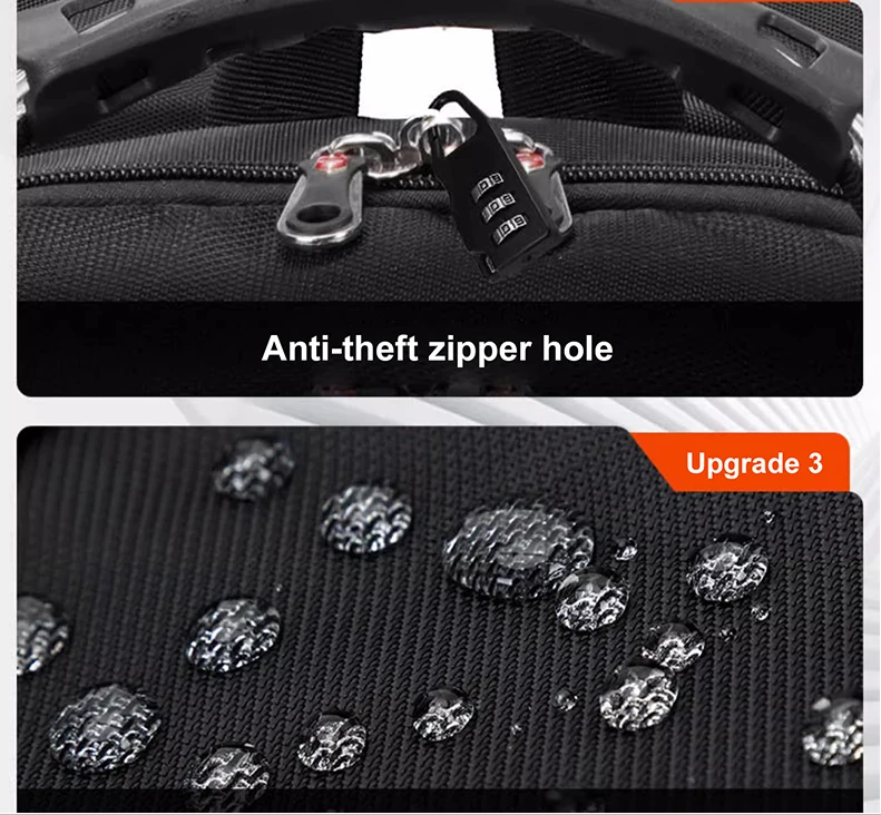 2024 Waterproof 17/20 Inch Laptop Backpack Men Airplane Travel Backpack ...