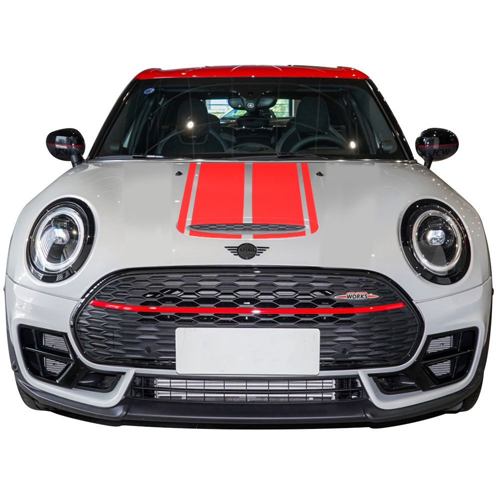 Car Racing Stripes Kit For MINI Clubman F54 JCW John Cooper Works hood ...
