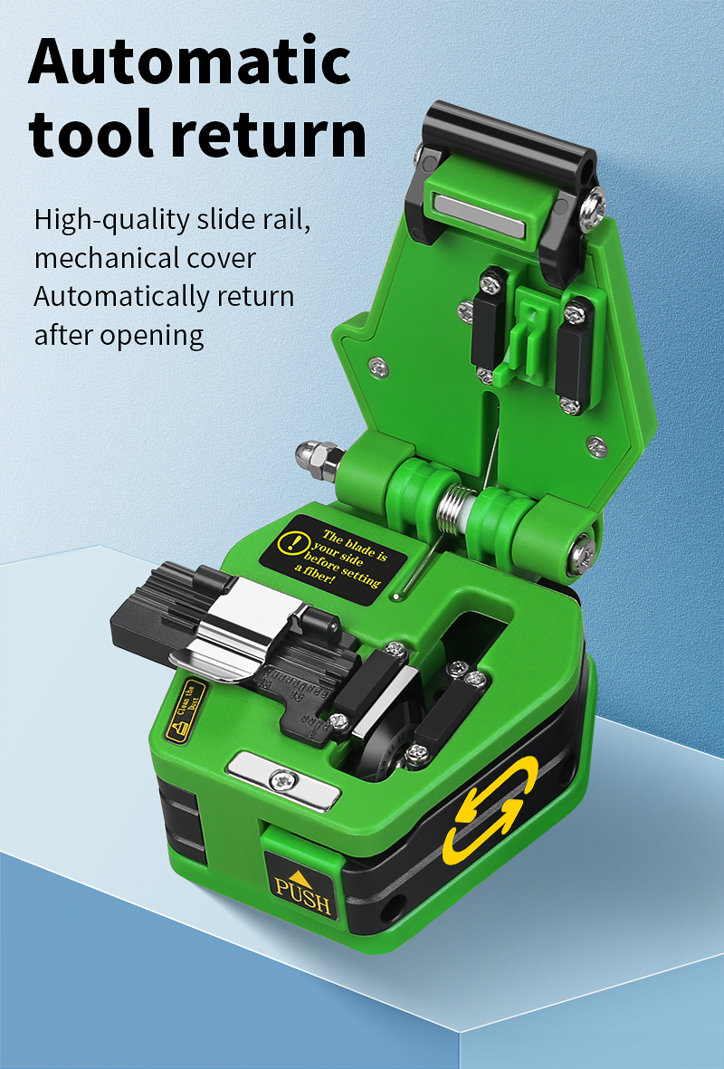 Automatic tool return type Fiber Cleaver FTTH Fiber Optic Tools High ...