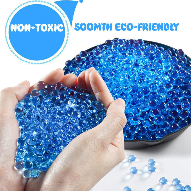 30000pcs 7.5mm-8mm Gel balls Beads Water cannon Gun bullets DIY toys ...