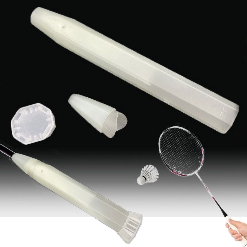 AOPHEKM Badminton Racket Grip Transparent Shockproof End Cap Shock ...