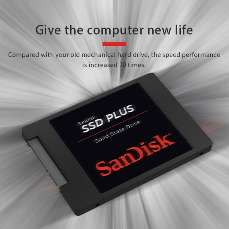 Sandisk SSD 1TB/2TB PLUS SATA III 2.5" Solid State Drive | Internal ...
