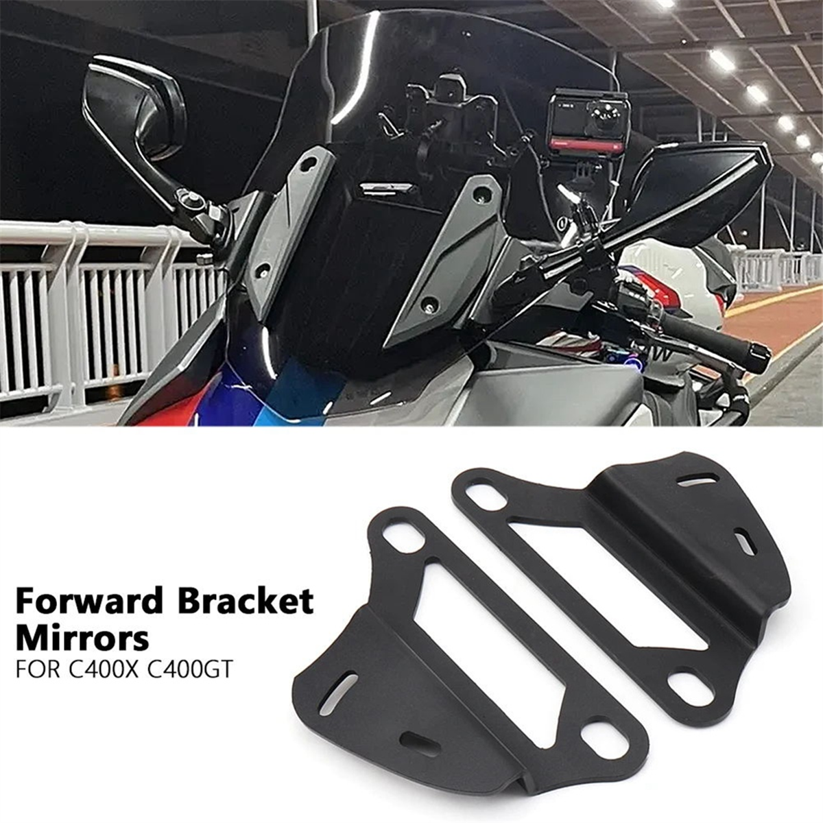 Forward Moving Bracket Side Mirrors Holder Anti Shake Rearview Mirror ...