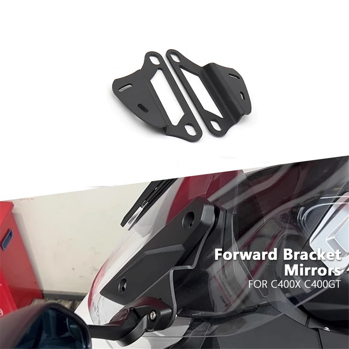 Forward Moving Bracket Side Mirrors Holder Anti Shake Rearview Mirror ...