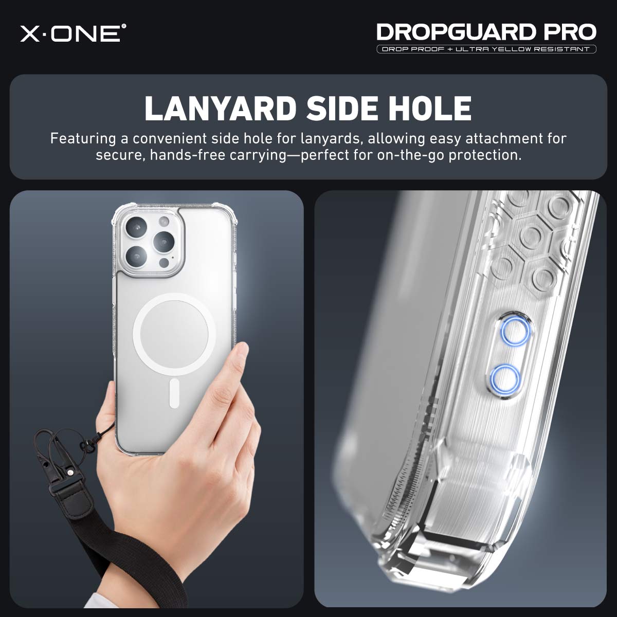 X.One Dropguard Pro Magnetic Case for i Phone 16 Pro Max/16 Pro/16 Plus ...