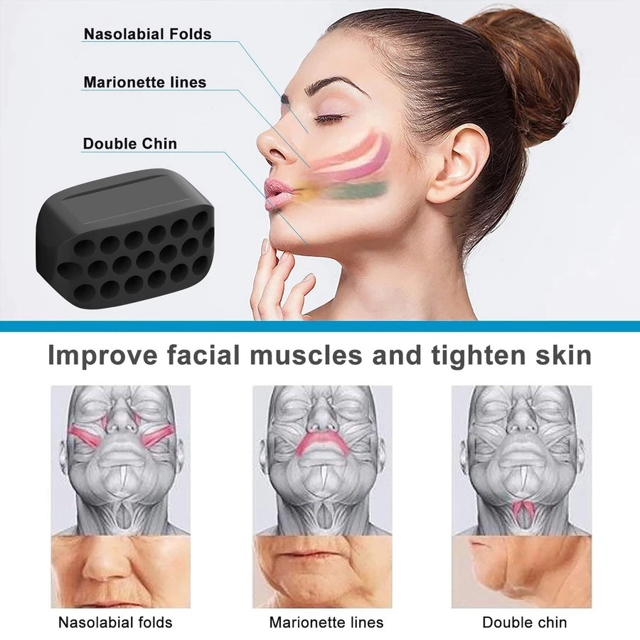 Jaw Exerciser Jawline Trainer Exercise Ball Jaw Line Chew Ball Workout ...