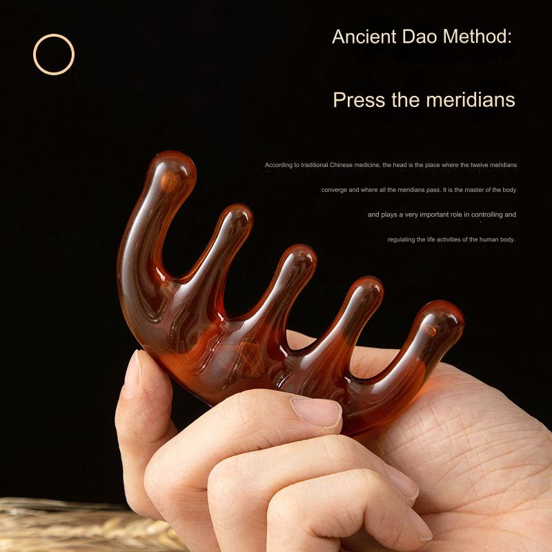 [COD] 1Pcs Wide Teeth Massage Comb Face Body Gua Sha Scraper Scalp ...