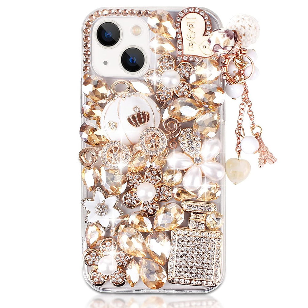 Rhinestone Case For iPhone 16 Pro Max 16 Plus 15ProMax 15 Pro 14 ProMax 14 Plus 13 Pro Max ...