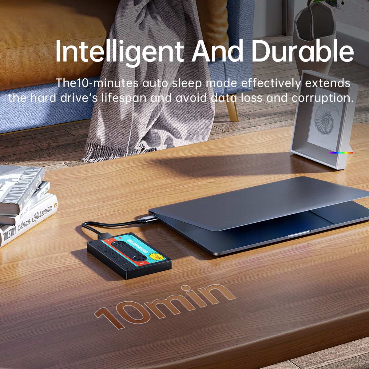 ORICO Hard Drive Case USB3.0 HDD Enclosure External Transparent HDD ...