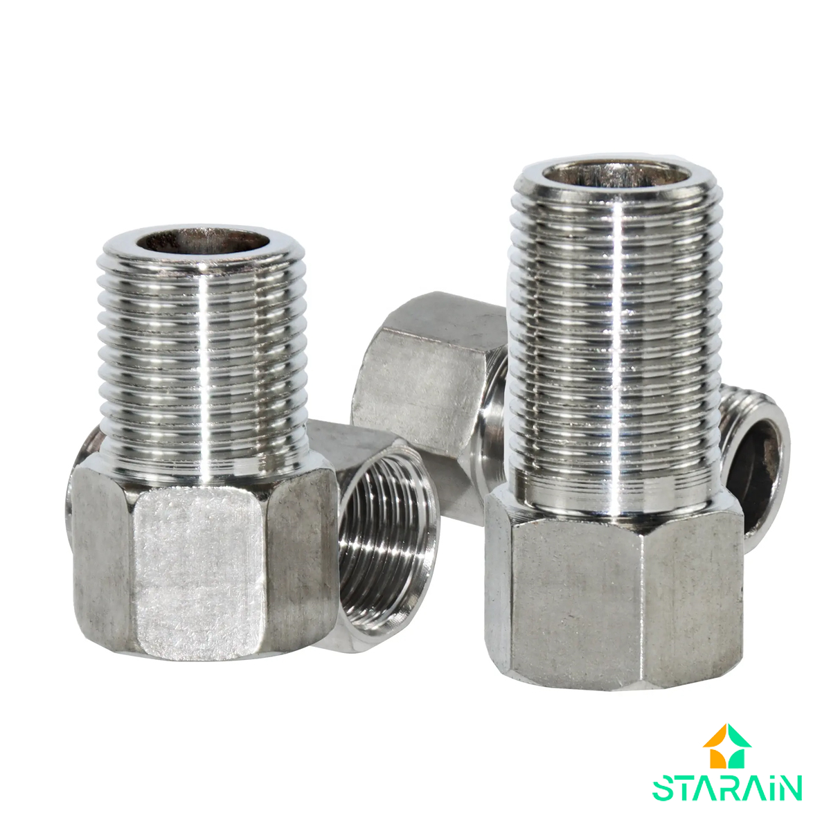 304 Stainless Steel inner and outer joint water pipe extension joint 1/ ...