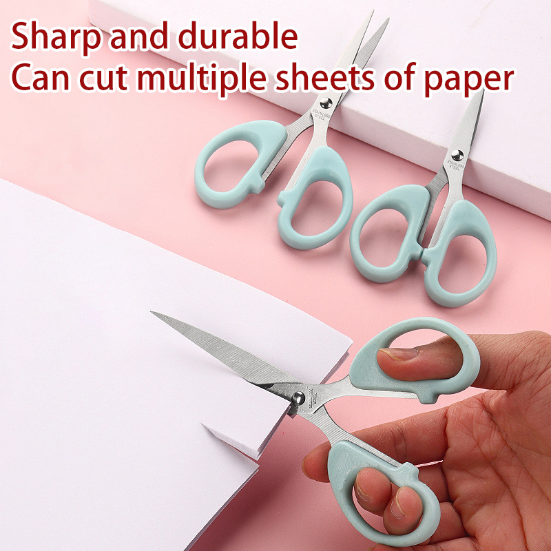 2Pcs Stainless Steel Scissors Office Multipurpose School Supplies Paper ...