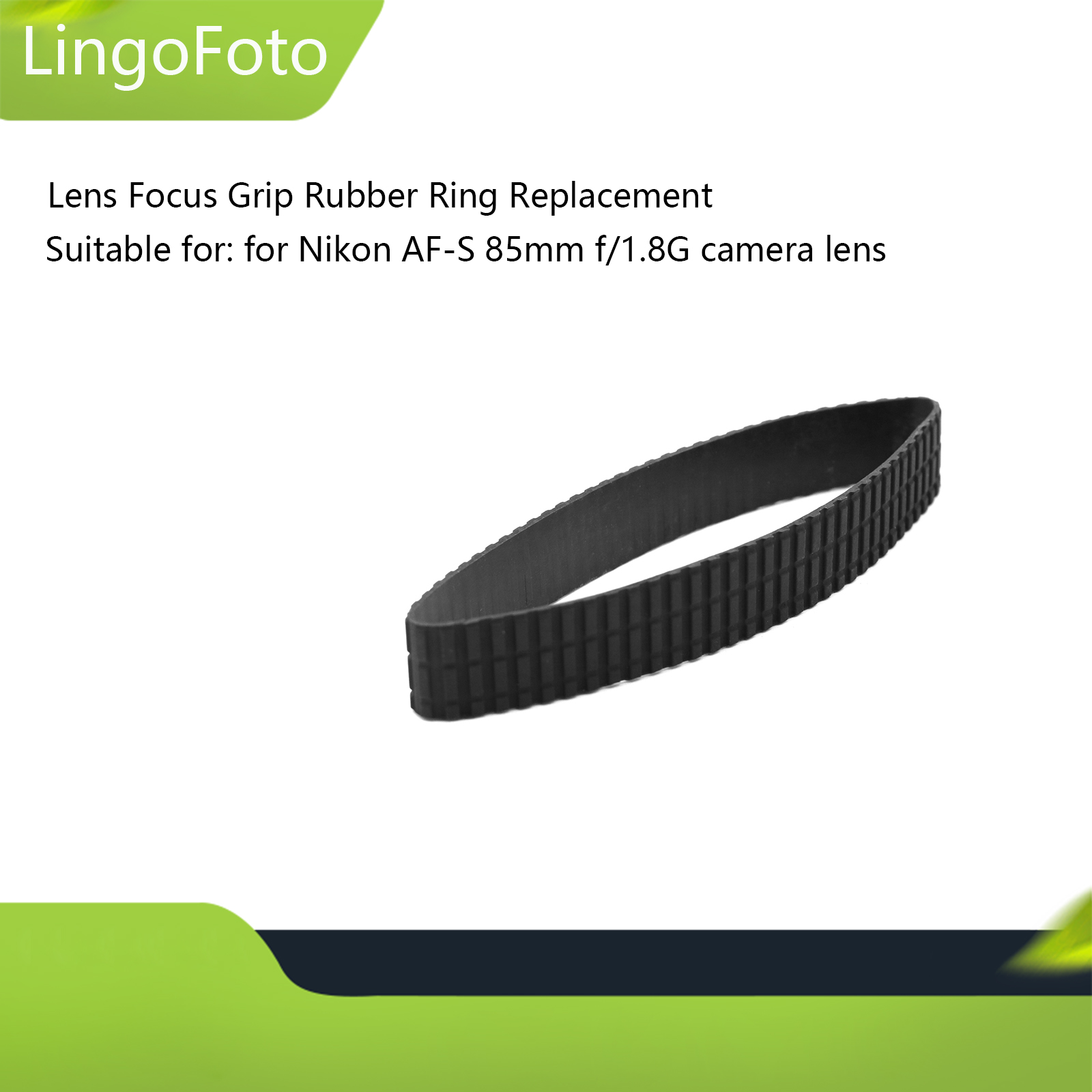 Lens Focus Grip Rubber Ring Replacement for Nikon AF-S 85mm f/1.8G ...