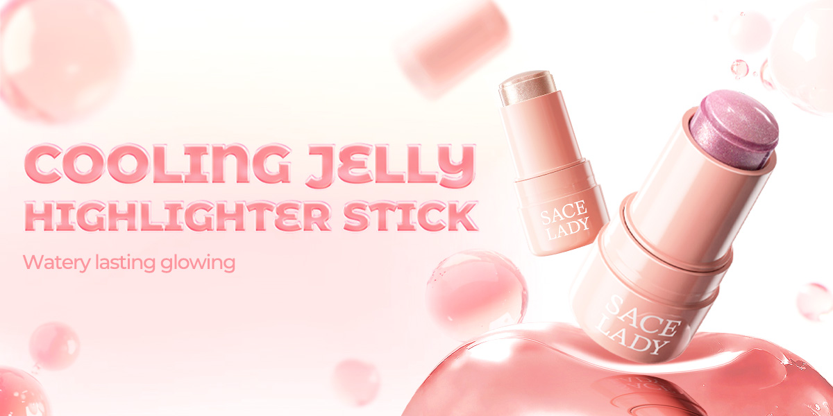 SACE LADY Highlight Lasting Glowing Watery Radiant Unique Jelly Texture ...