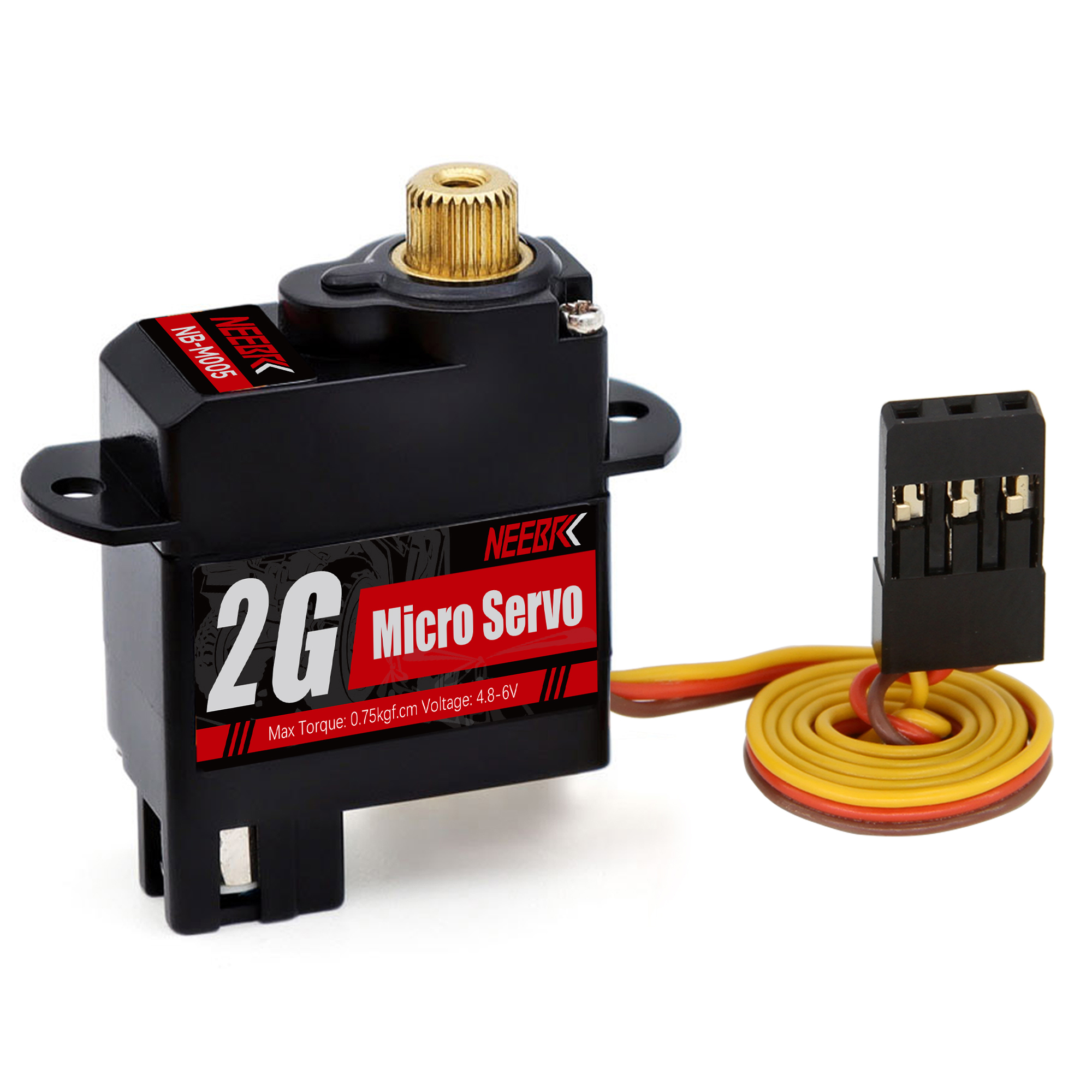 NEEBRC 2g Micro Digital Servo Mini Servo Waterproof Servo Metal/Plastic ...