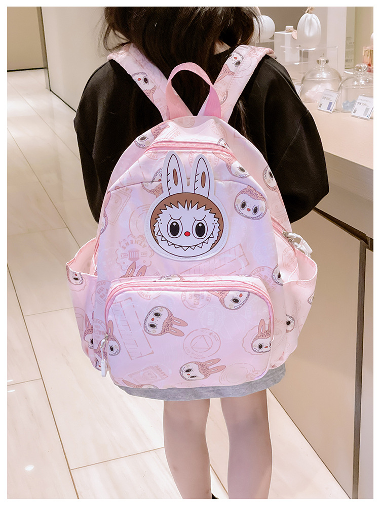 2025 New Cartoon labubu backpack for kids Kindergarten bag Suitable for ...