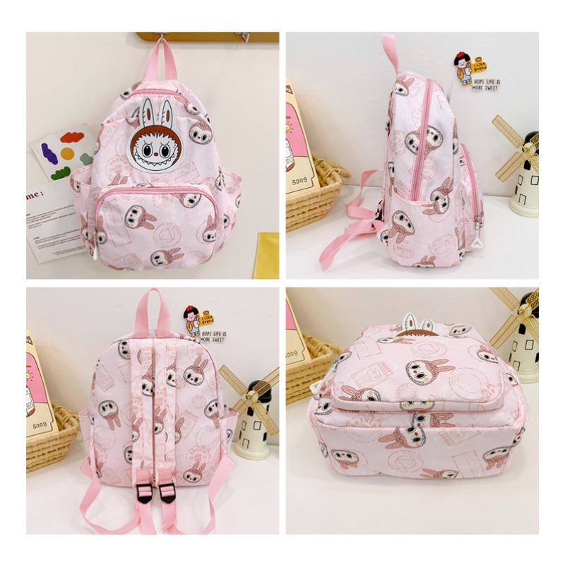 2025 New Cartoon labubu backpack for kids Kindergarten bag Suitable for ...