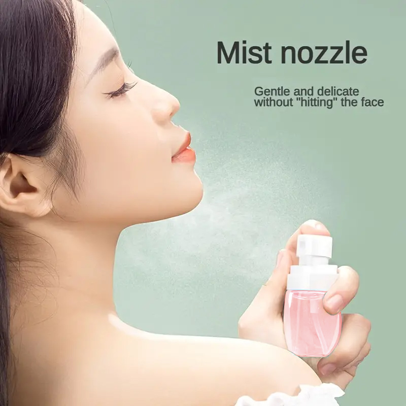 Portable Fine Mist Spray Bottles-30ml Travel Size Hypoallergenic Clear ...