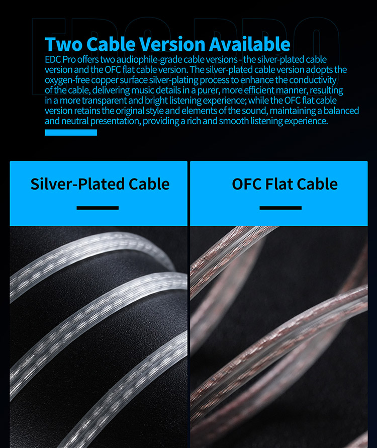 KZ EDC PRO single-action HIFI in-ear wired headphones High-quality ...